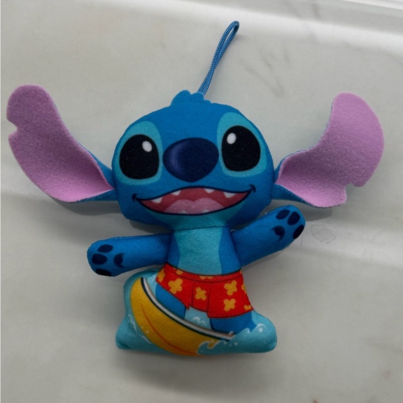Disney | Toys | Disney Stitch Surfer Plush Dangler | Poshmark